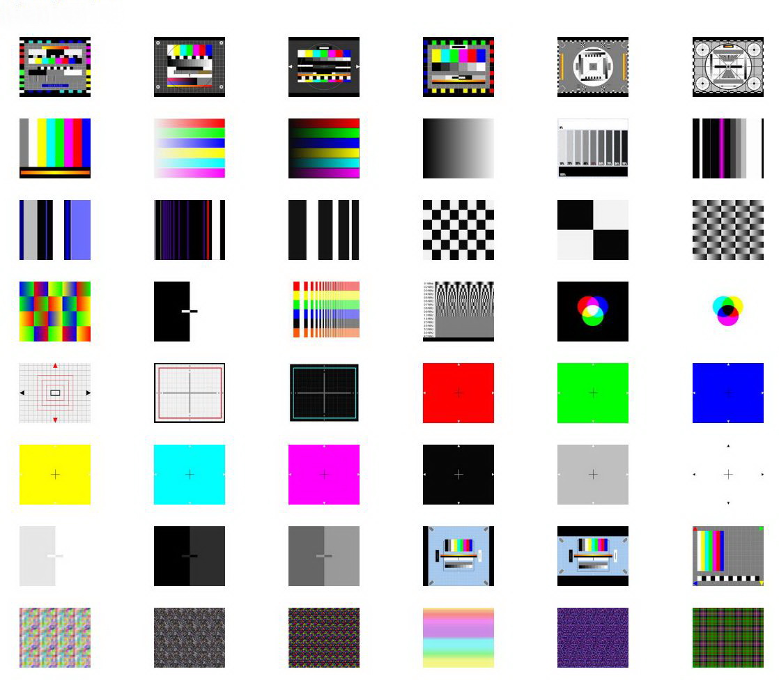 TV Test Card DVD - Equipment Set-Up CD - Audio Rattles & Vibrations CD ...